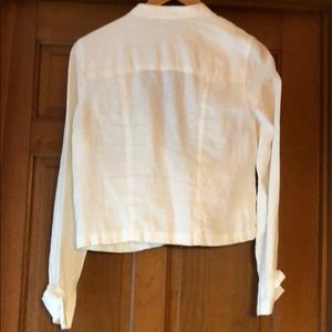 CAbi | Jackets & Coats | Linen Topside Topper Jacket | Poshmark